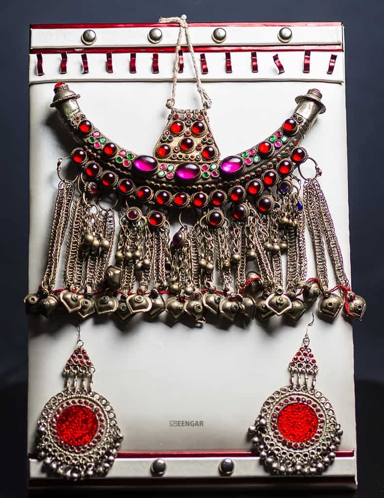 Afghan Pathani Jewelry Collection Matha Patti Necklace Earnings ...