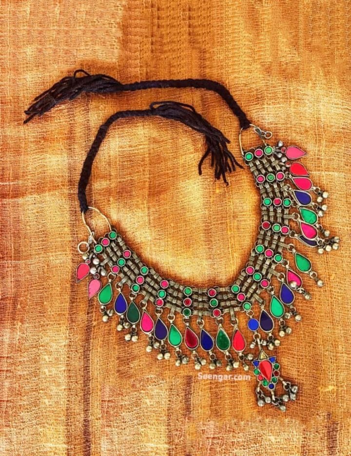 Afghan Pathani Jewelry Collection Matha Patti Necklace Earnings ...