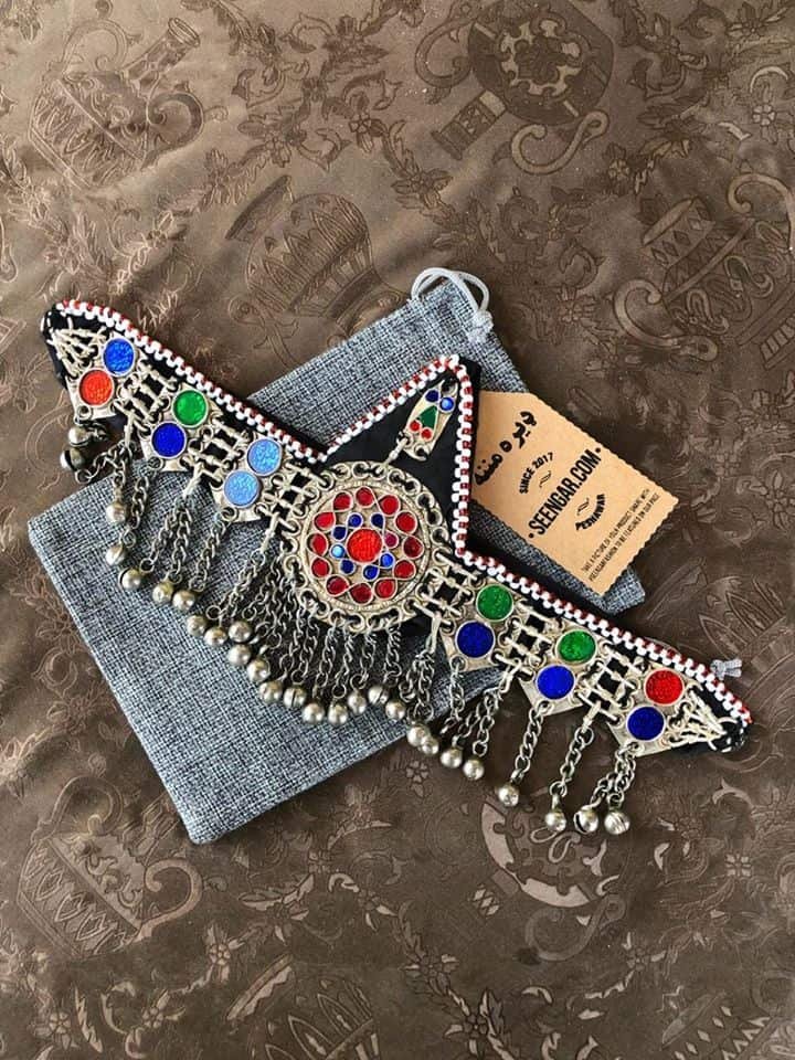 Afghan Pathani Jewelry Collection Matha Patti Necklace Earnings ...